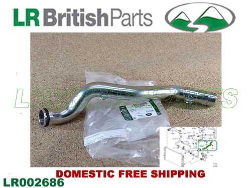 GENUINE LAND ROVER WATER PUMP TUBE INLET TUBE LR2 3.2L NEW LR002686 | eBay