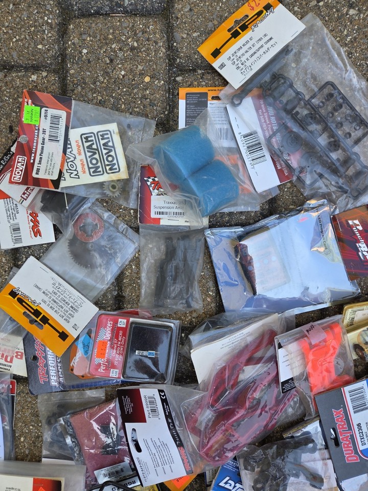 RC Parts Lot ~ Mixed Brand ~ Traxxas HPI Duratrax XTM Novak ~ AS/IS | eBay