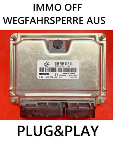 IMMO OFF Octavia (1U) TDI 1.9 ASV ECU 0281010380 - 038906012CL - FAST ...