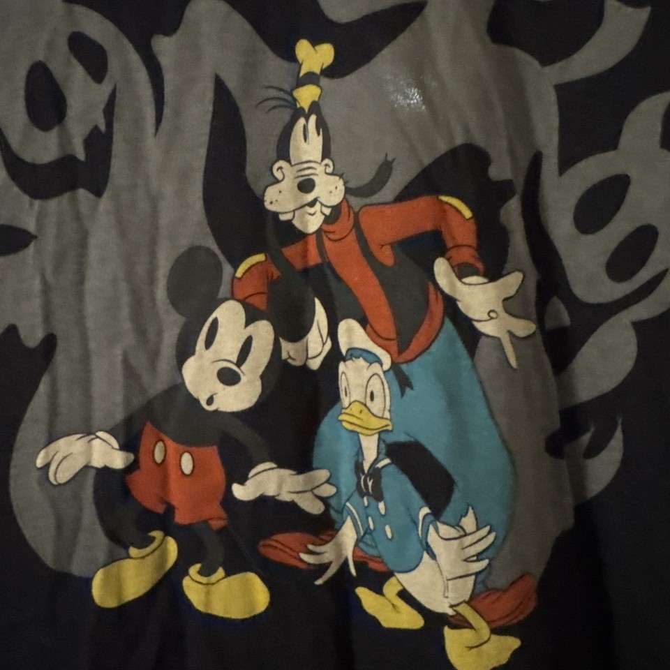 Torrid Disney Mickey Goofy Donald Halloween Shirt NWT New 5X Spooky ...