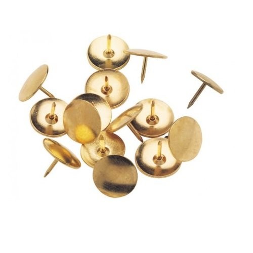 Whitecroft Essentials Value 9.5mm Solid Head Drawing Pin (Pack of 150 ...