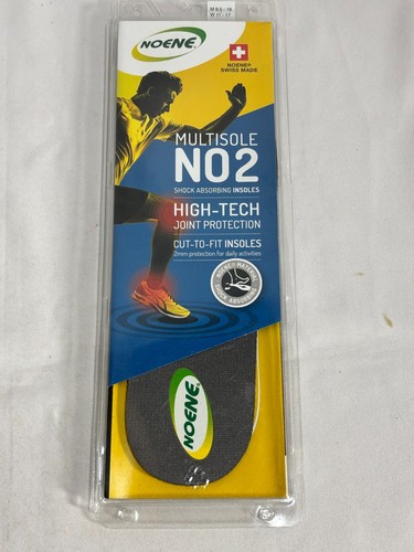 Noene Multisole Shock Absorbing Insoles High-Tech Joint Protection 2mm ...