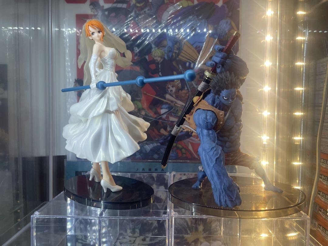 One Piece King of Artist Summit Battle Set - Luffy & Nami Figures, Good ...
