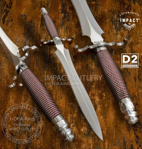 Model # 5071 Impact Cutlery Custom Fantasy Dagger Knife Wire Wrapped ...