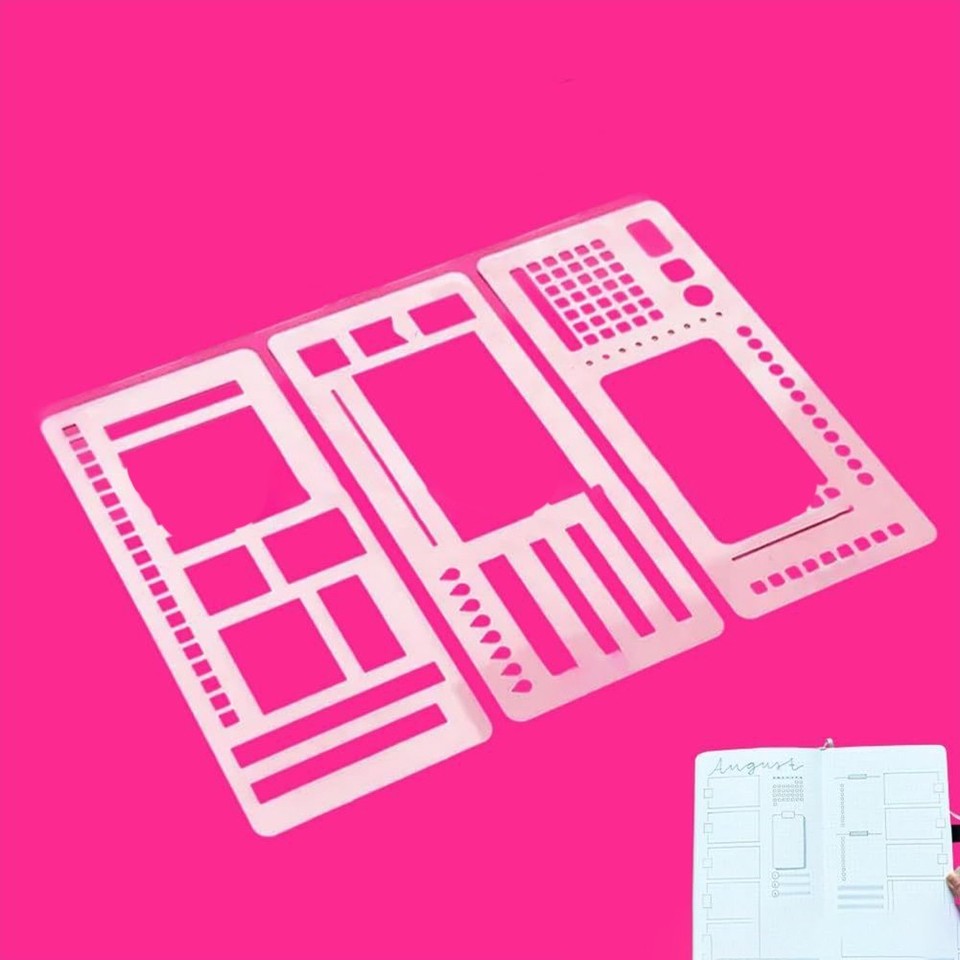 Flexible Drawing Templates Creative Expression Enhancer For Dot Grid ...