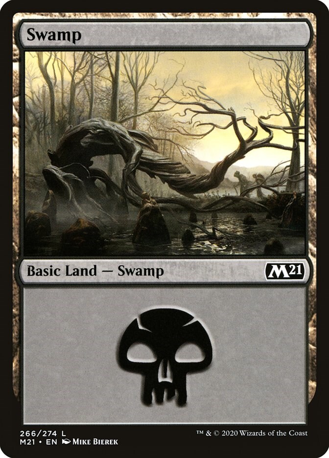 Swamp Core Set 2021 Foil for sale online | eBay