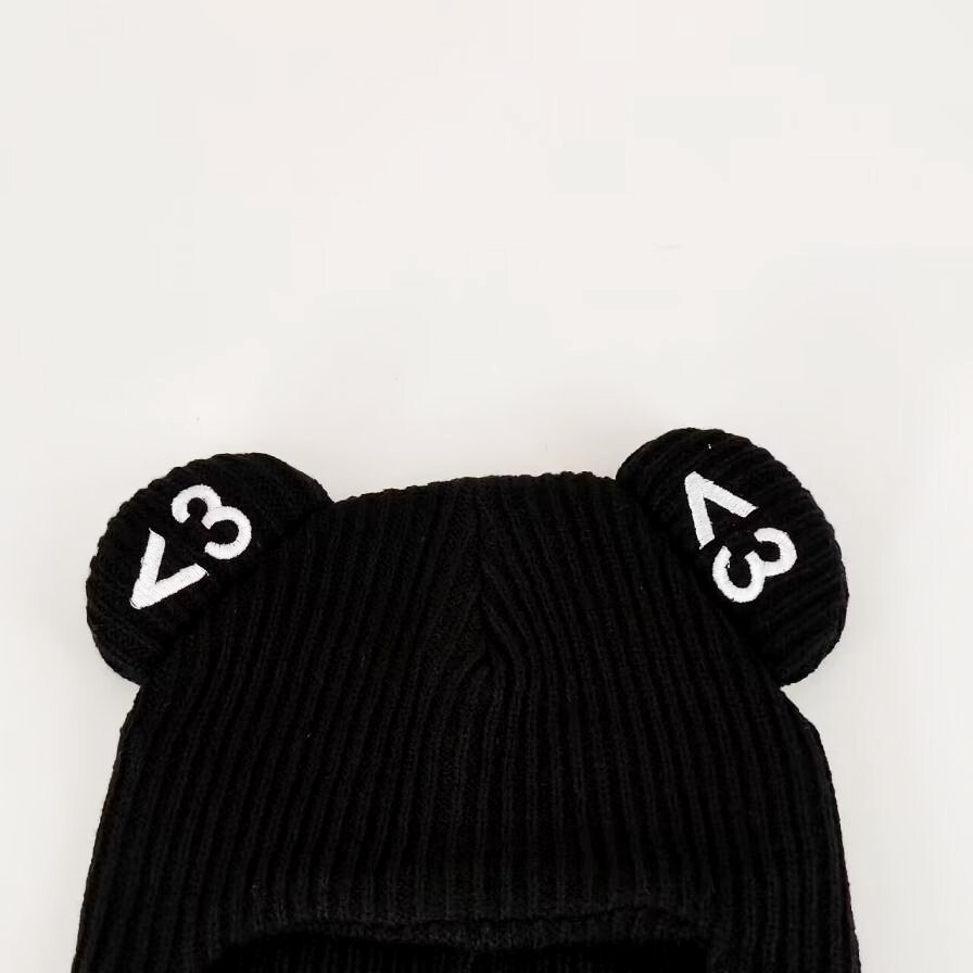 Box Boys x Retro Hearts Bear Ears Knit Balaclava Bally Hypebeast Ski ...