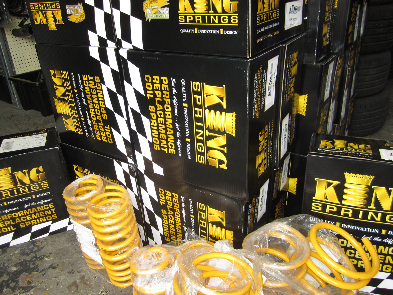 LOWERED SPRINGS HOLDEN COMMODORE VB VC VH VK VL VN VP FRONT KING ...