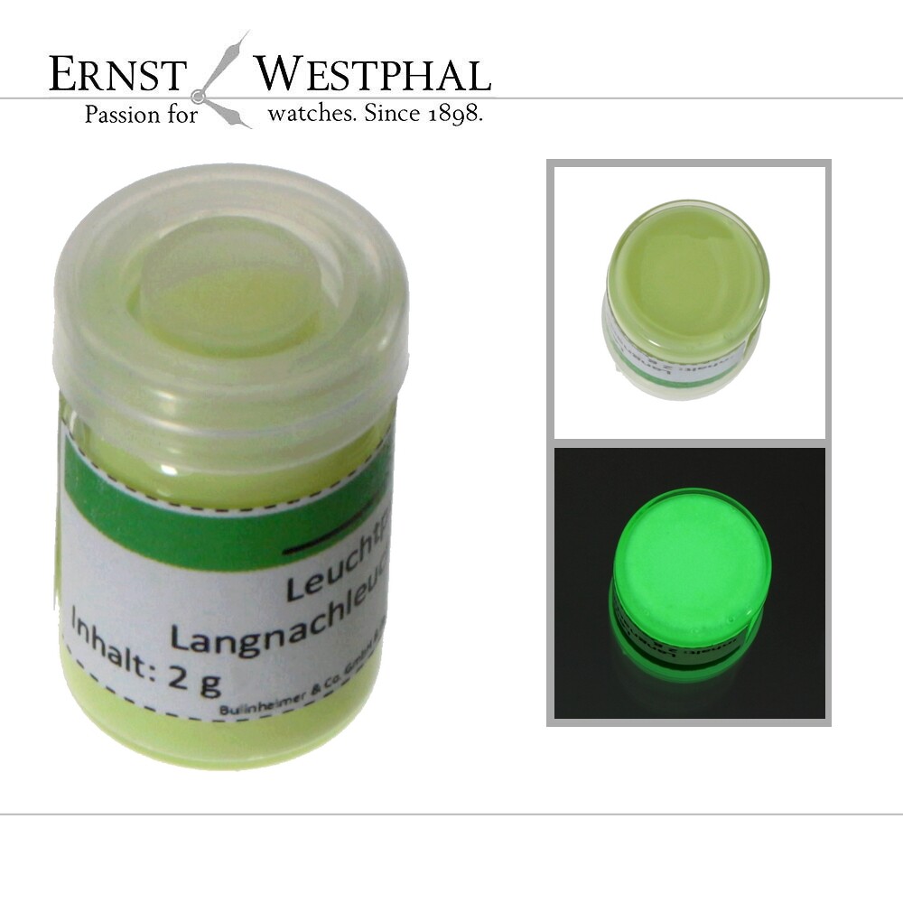 Luminous color fluorescent paint for watch dials luminova yellow 2g | eBay
