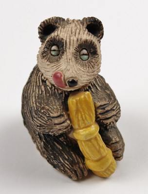 Artesania Rinconada Brown Bear Handcrafted Uruguay Signed Figurine | eBay