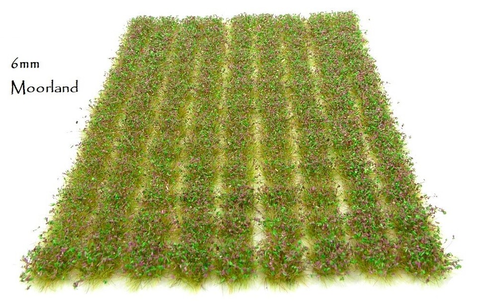 Static grass tufts self adhesive sheets - Model scenery wargames ...