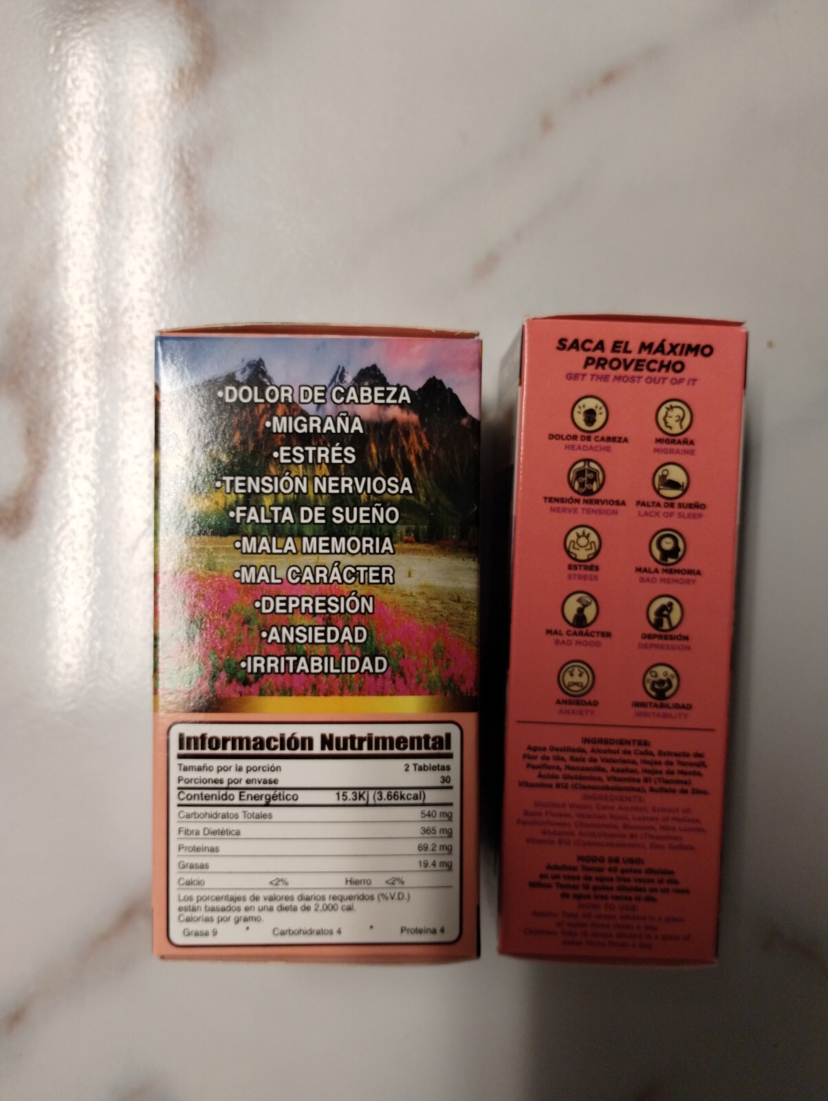 Me Vale Madre Natural Pain Relief 500mg Capsules - 60 Count for sale ...