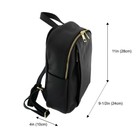 GlassOfVenice Fioretta Italian Genuine Leather Backpack Purse Travel ...