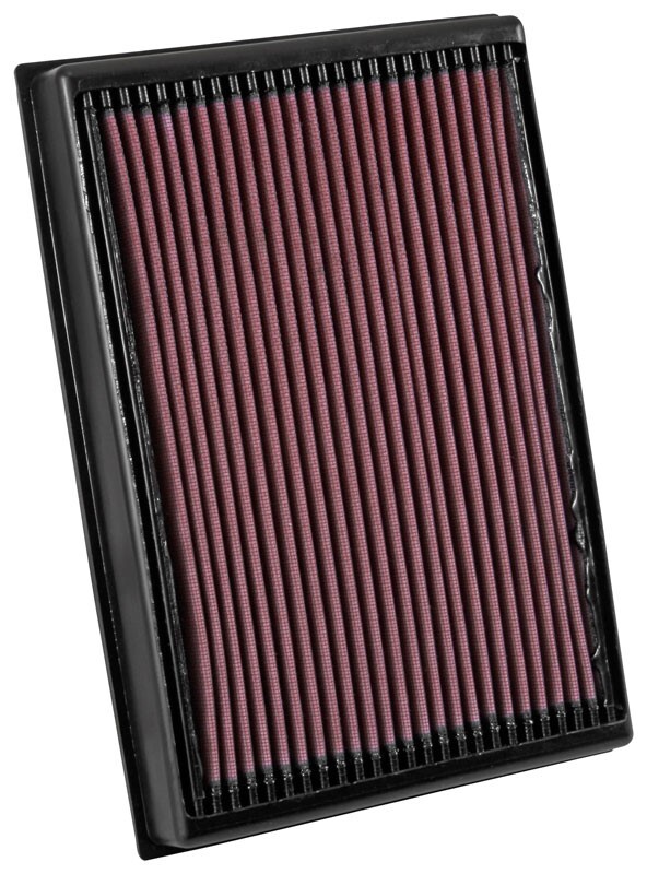 K&N Hi-Flow Air Intake Drop In Filter 33-5048 For 16-18 Titan XD 5.0L ...