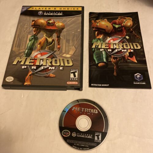 Metroid Prime Original Nintendo Gamecube Complete in Box CIB Authentic ...