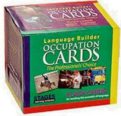 Stages Learning Materials Language Builder "OCCUPATION CARDS" LN | eBay