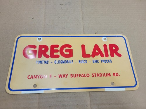 Greg Lair Pontiac GMC Canyon Texas TX Car Dealership Dealer License ...