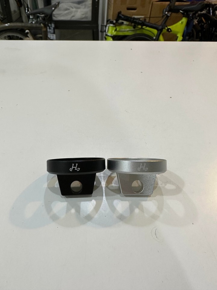 Brompton T Line Titanium Computer GPS Mount (H&H) with Garmin Mount | eBay