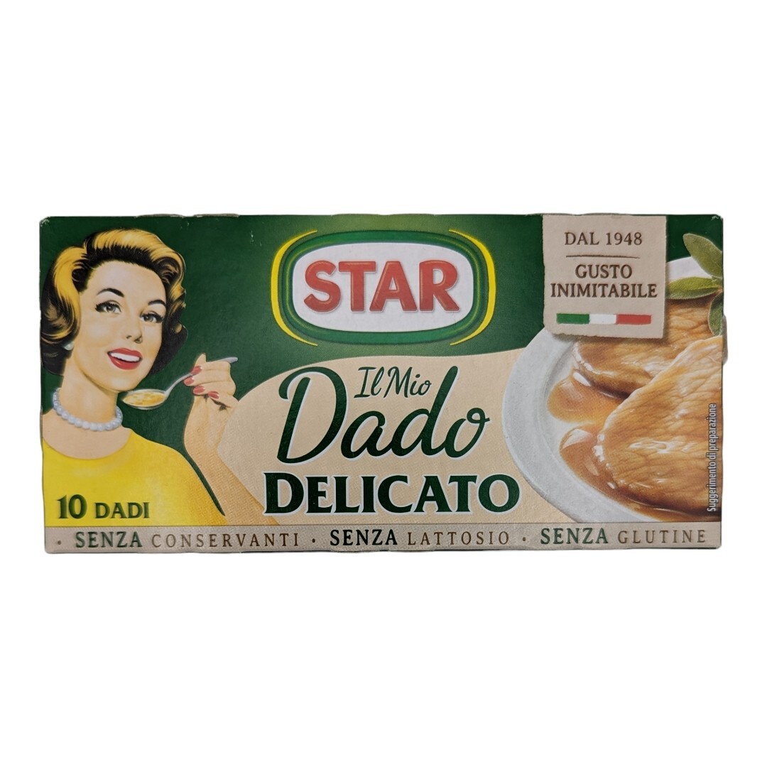 Star Dadi "Il Mio Dado" Delicato Delicate Italian Stock 2 x 10 cubes ...