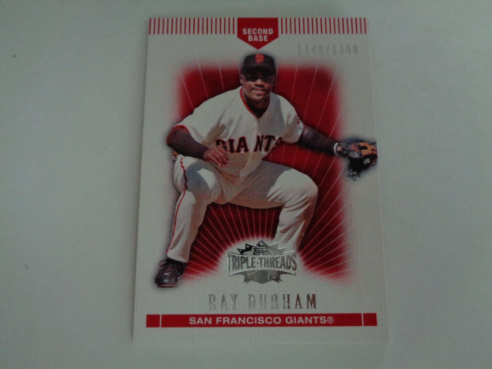 2007 Topps Triple Threads Ray Durham Card #56 Serial #1149/1350 | eBay