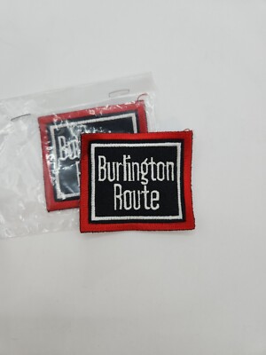 Patch- BURLINGTON ROUTE- Chicago Burlington & Quincy (CBQ) #1995 -NEW ...