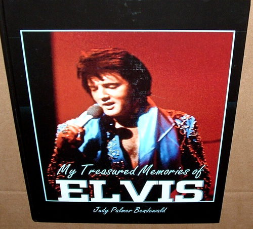 Elvis "My Treasured Memories of Elvis". Hardback Color Photo Book. Judy ...