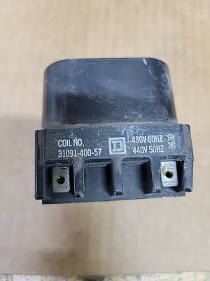 SQUARE D COIL 31091-400-57 480V 60HZ 440V 50HZ SEE PICS | eBay
