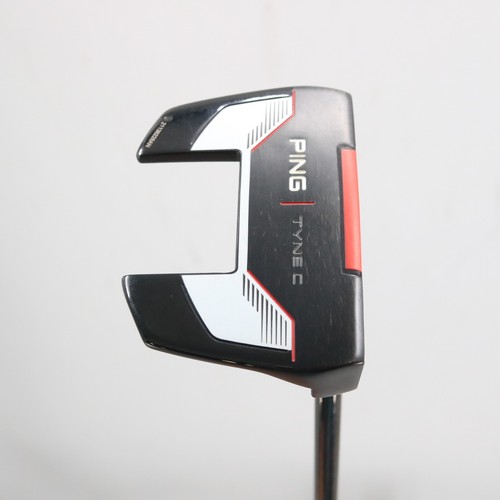 PING Tyne C Putter Center Shaft 35 Inches 35" Black Dot Black Steel RH ...