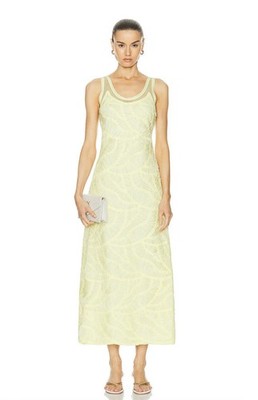 SIMKHAI Zakai Tank Maxi Dress size 4 (sulfur color) retails for $875 | eBay