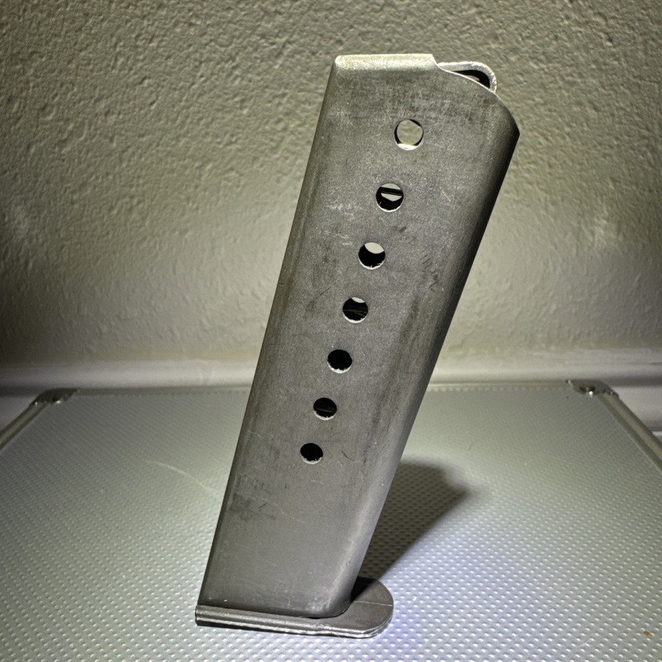 WALTHER P1 MAG 1ST VARIATION 9MM LUGER W/NATO STOCK # POST WAR STAMP ...