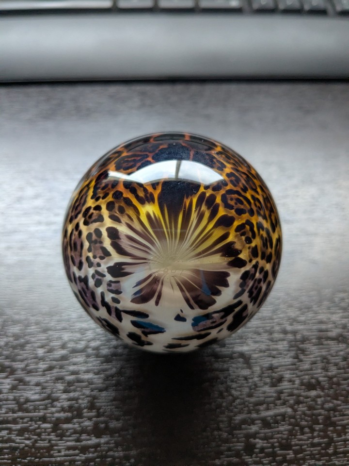 Mark Matthews Animal Skin Jaguar Marble Sphere 2007 | eBay