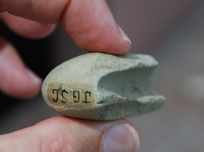 *Authentic Bannerstone, SC, Ex. Beutell, Hardstone Artifact, Arrowhead ...