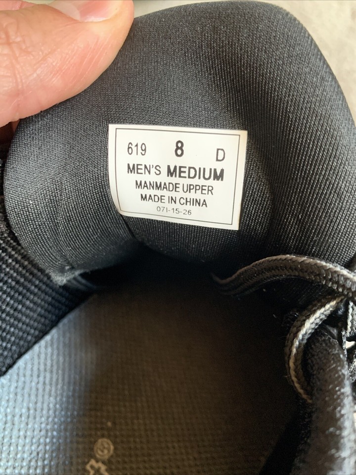 OrthoFeet Biofit 619 Shoes Mens 8 Black Athletic Comfort Running ...