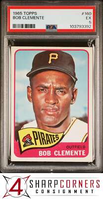 1965 TOPPS #160 ROBERTO BOB CLEMENTE PIRATES HOF PSA 5 | eBay