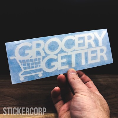 Grocery Getter JDM Vinyl Decal Sticker - Pick Your Color - Durable ...