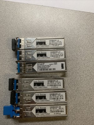 Genuine Cisco GLC-LH-SM 1000BASE-LX/LH 30-1299-01 SFP Transceiver ...