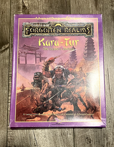 AD&D – Forgotten Realms - Kara Tur Eastern Realms Box Set – Near ...