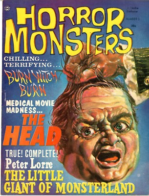 Horror Monsters Magazine # 5 VERY FINE+ 1963 See photos Charlton | eBay