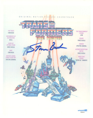 Stan Bush "The Transformers: The Movie" Signed 8x10 Photo The Touch ...