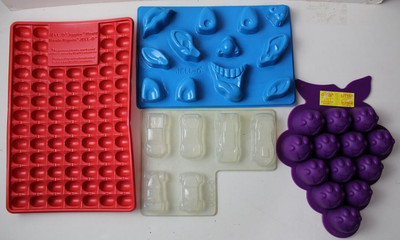 VINTAGE LOT OF 4 Jello Jiggler Molds (V1) | eBay