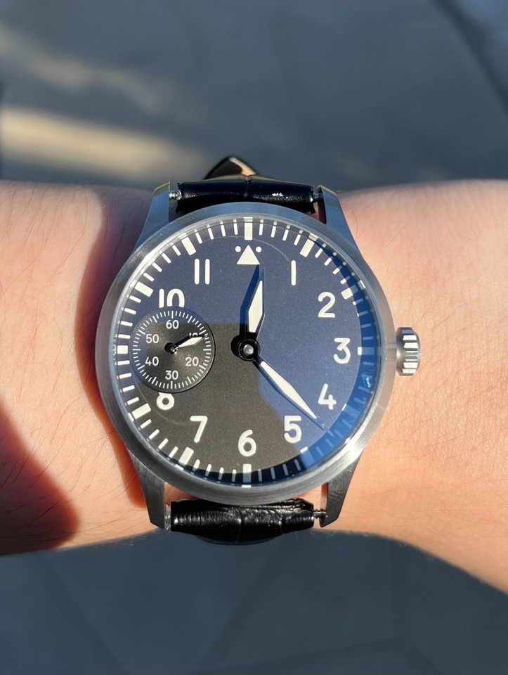 Custom Watch/Seagull Mod - Pilot Watch | eBay