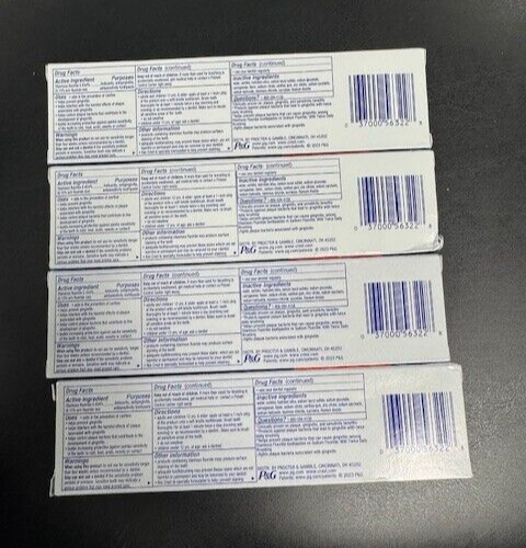 NEW- Crest Pro Health Advanced Toothpaste Mint Burst 5 Ounce LOT of 4 | eBay