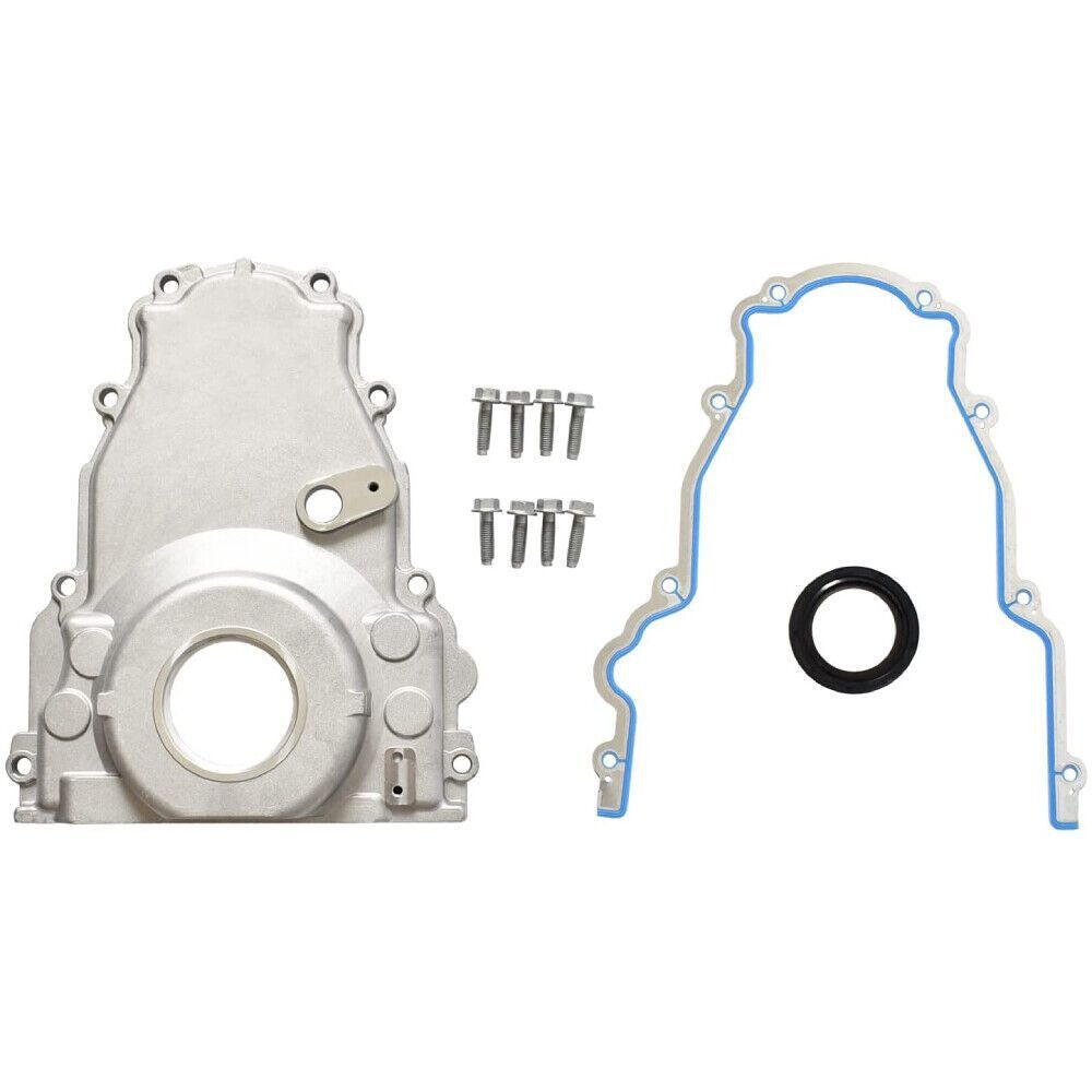 Non-VVT Front Timing Chain Cover Fits Chevy GM LS2 LS3 LSX 4.8L 5.3L 6 ...
