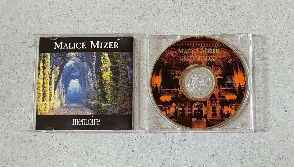 MALICE MIZER CD Memoire DX No Serial + Booklet Tetsu Mana Kozi Yu-ki ...