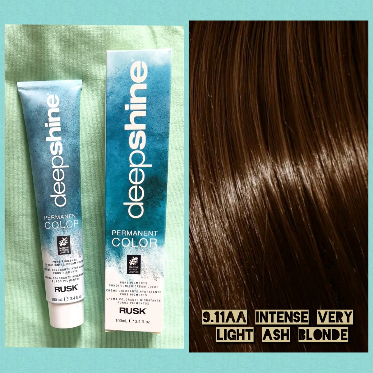 Rusk Deep Shine Permanent Hair Color Chart - Infoupdate.org