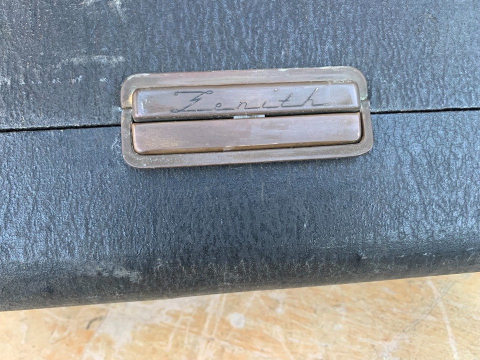 Zenith Transoceanic Wave Magnet Antique Tube Shortwave Radio USA Made ...