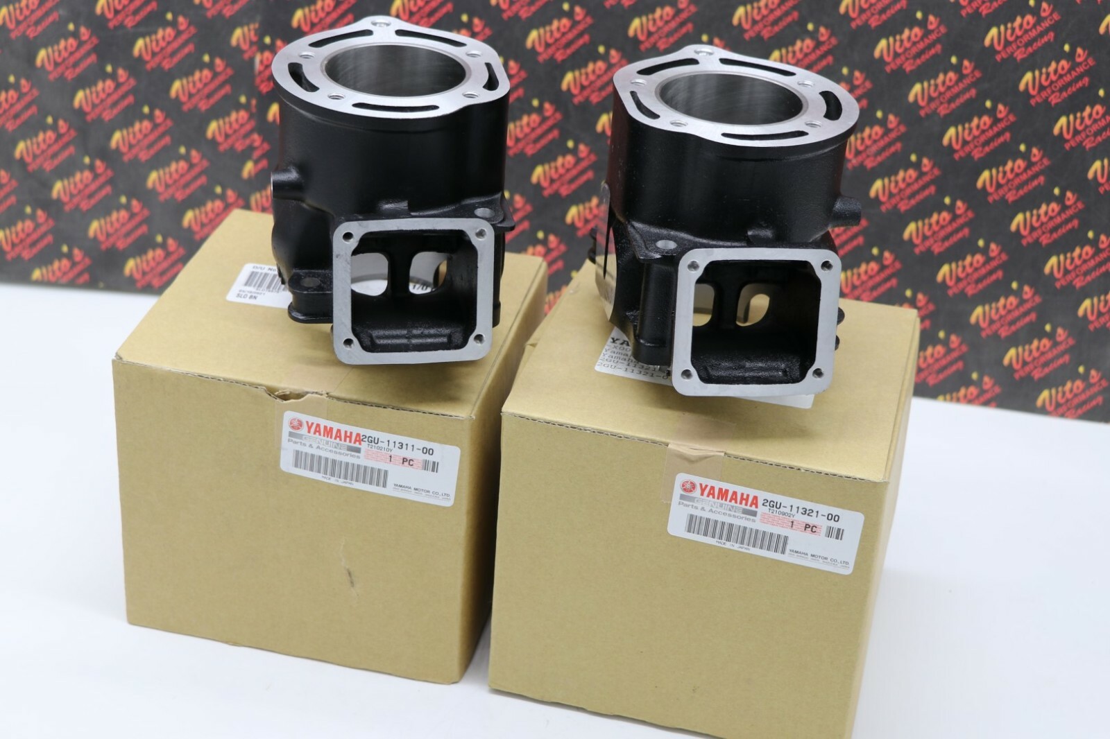 NEW GENUINE Yamaha Banshee OEM Factory stock cylinders jugs 64.00mm ...