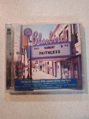 FAITHLESS - SUNDAY 8 PM LIMITED EDITION 2 CD SET. AS NEW FREE POST ...