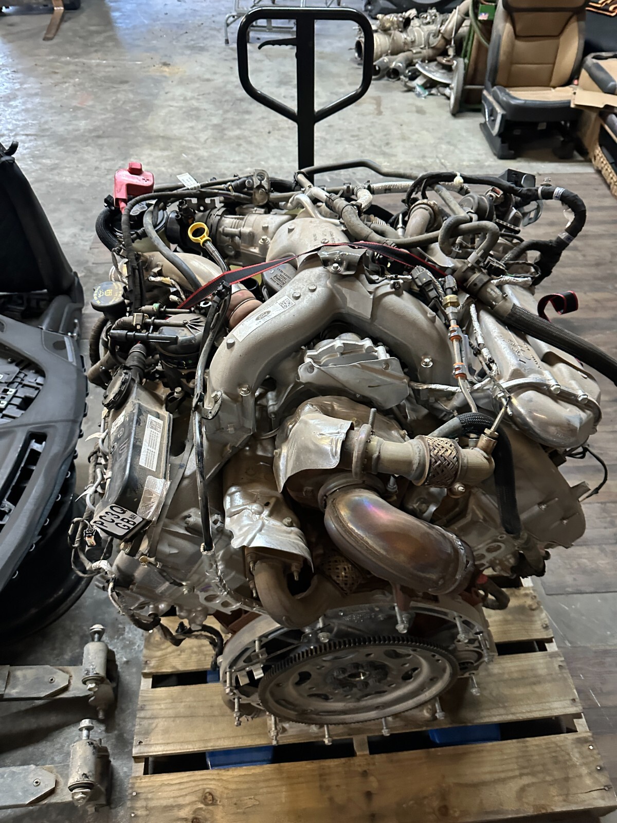 2023 2024 FORD F250 F350 F450 DIESEL HIGH OUTPUT 6.7L ENGINE 24K MILES ...