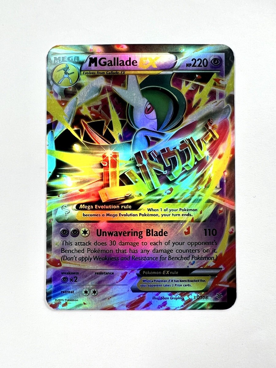 Pokemon X E Y Mega Gallade EBay Auction Item 263253706092 Tcg Cards